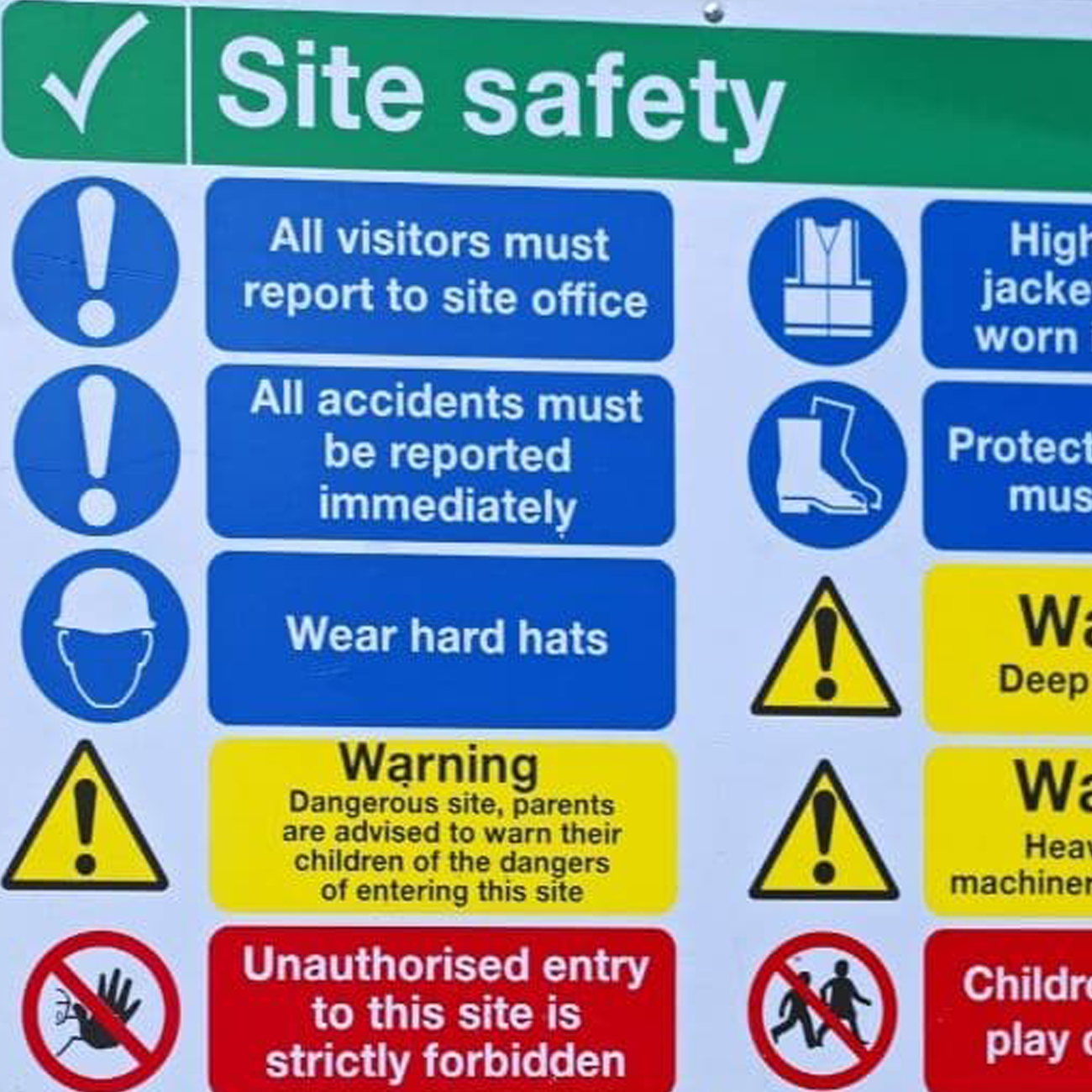Safety Signs – SignOSign